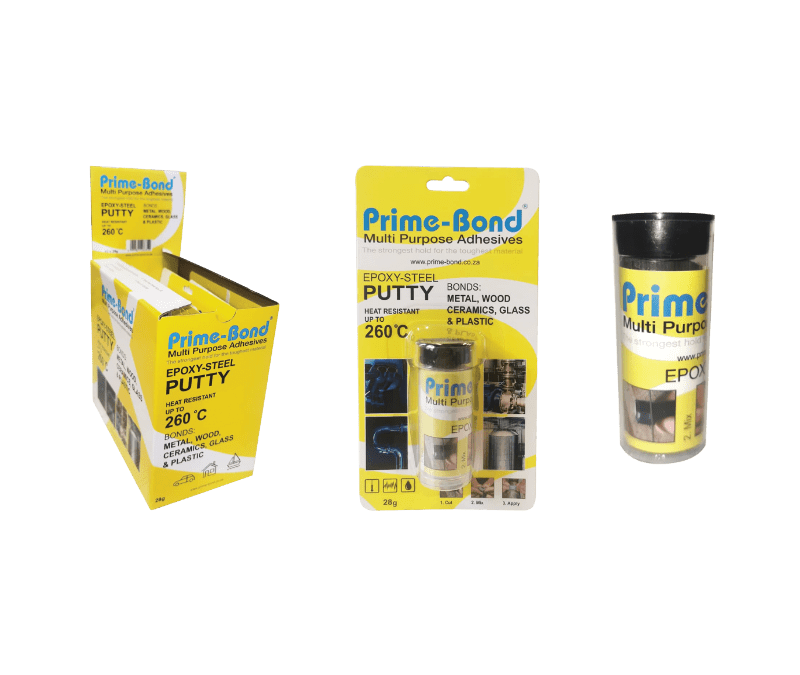 Prime Bond Epoxysteel - High-Strength Steel-Reinforced Epoxy Putty Adhesive