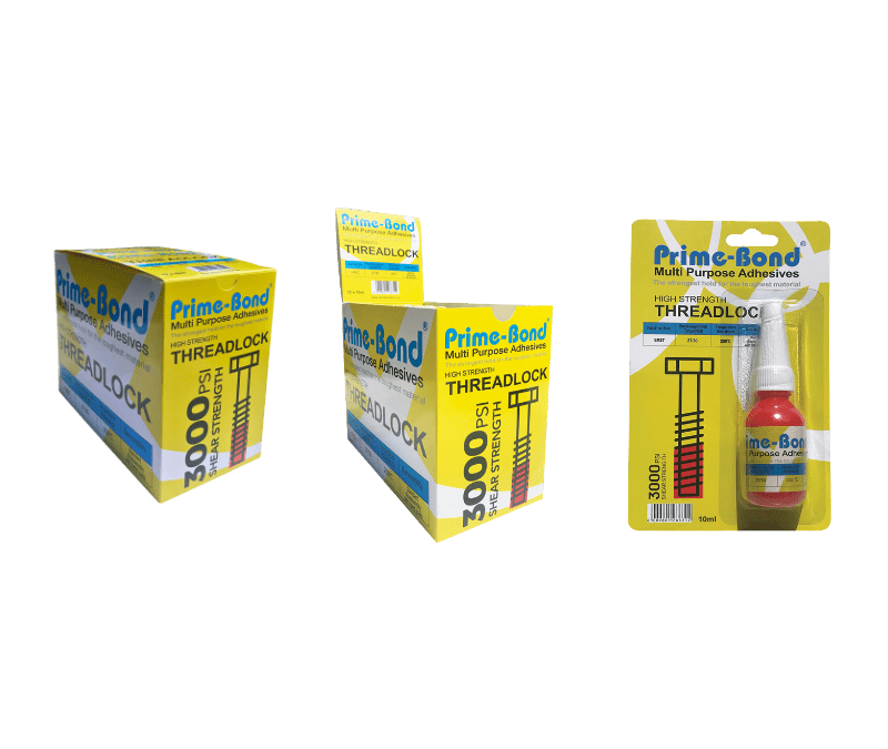 Prime Bond Threadlock - High-Strength Adhesive for Threaded Fasteners